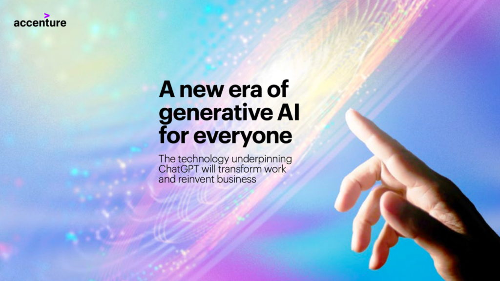 Accenture bags $100Mn Gen AI projects in 4 months - Outsource Accelerator